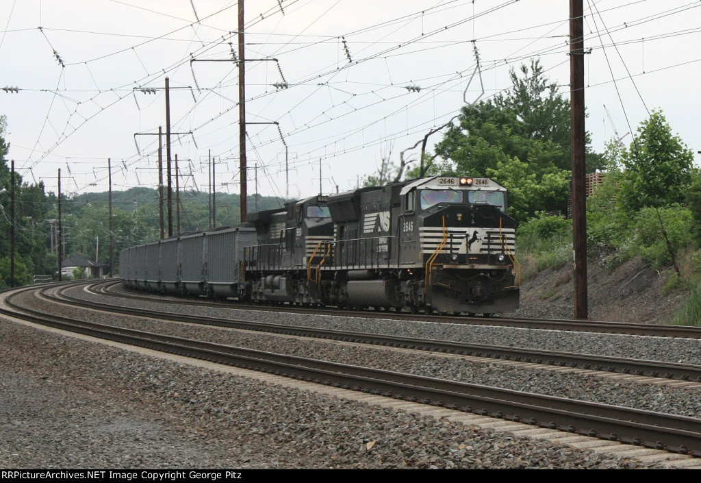 Coal under the wires
